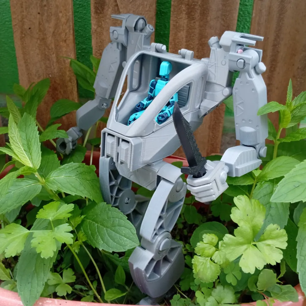 AVATAR DUMMY 13 Robotic Suit - Free 3D Print Model - MakerWorld