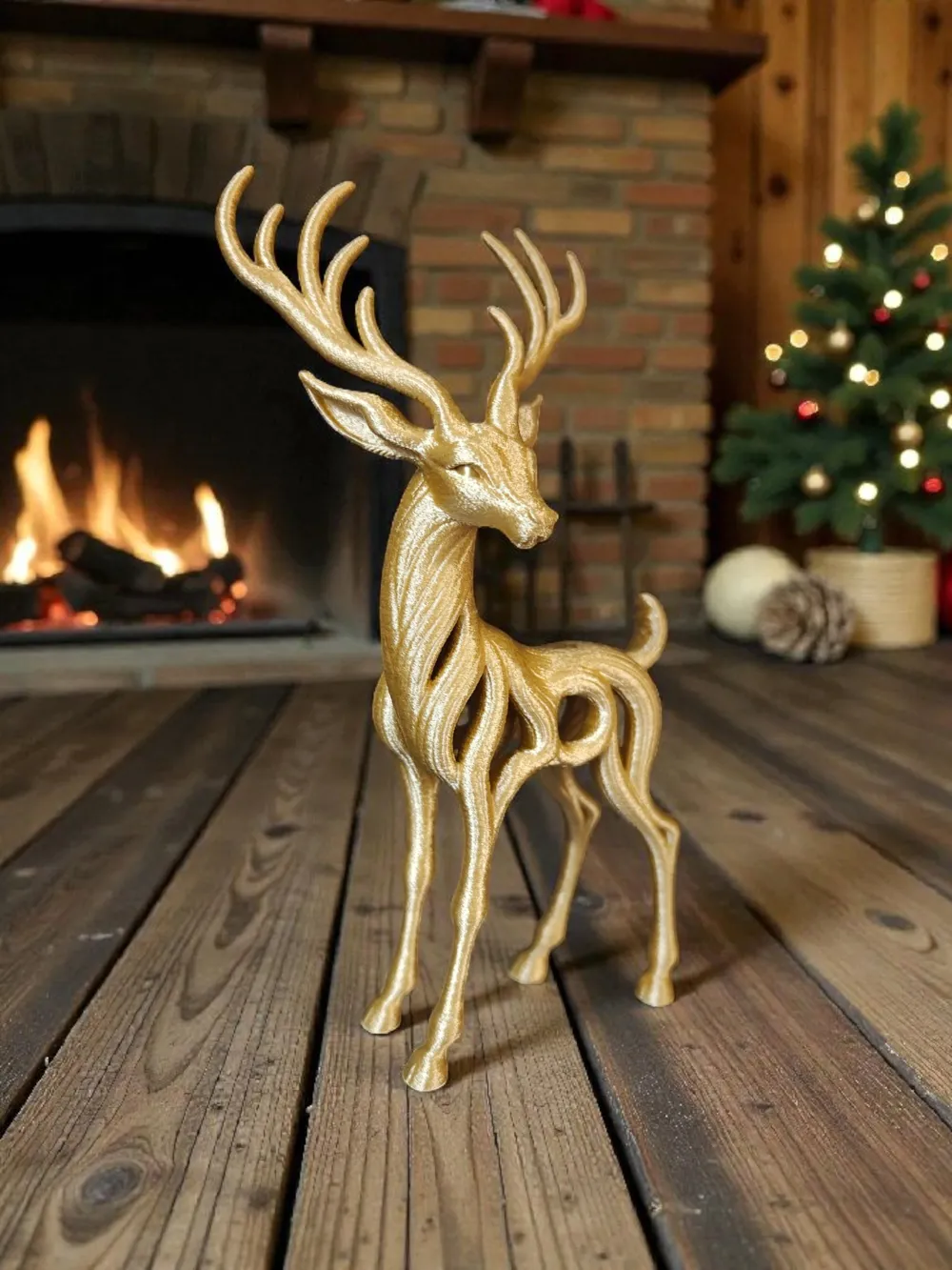 Wind Deer - Free 3D Print Model - MakerWorld