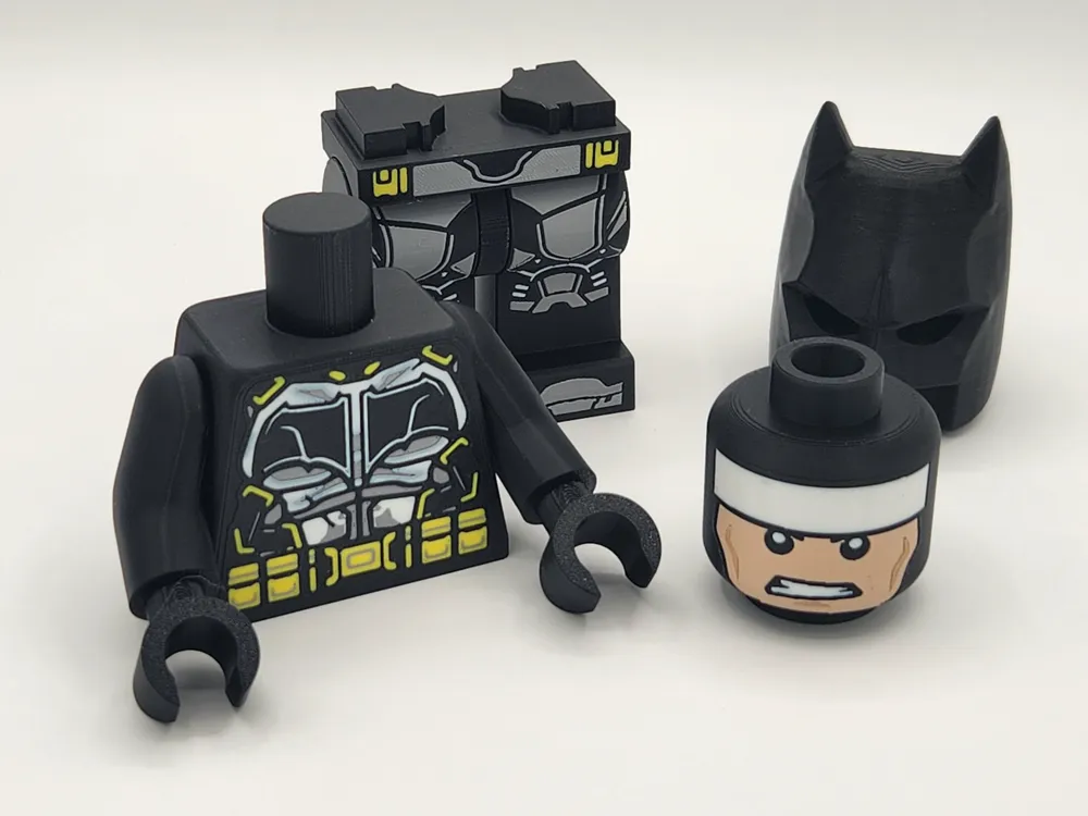 Batman 500% Scale Brick Figure by btoersbijns MakerWorld: Download Free ...