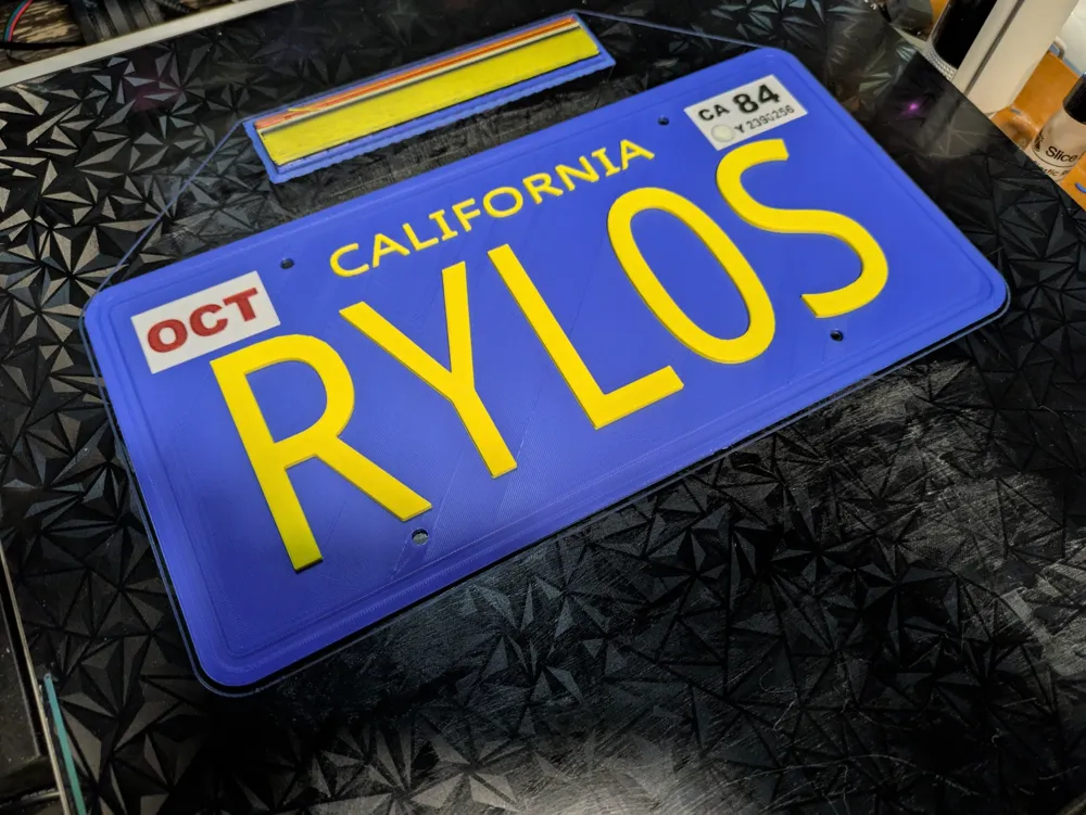 RYLOS License Plate Remixed by micjwelch MakerWorld: Download Free 3D ...