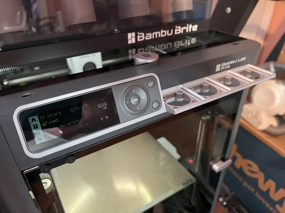 Gridfinity Faceplate for Bambu Lab P1 Series Remixed by Neebick ...