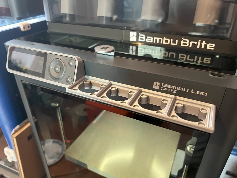 Gridfinity Faceplate for Bambu Lab P1 Series Remixed by Neebick ...