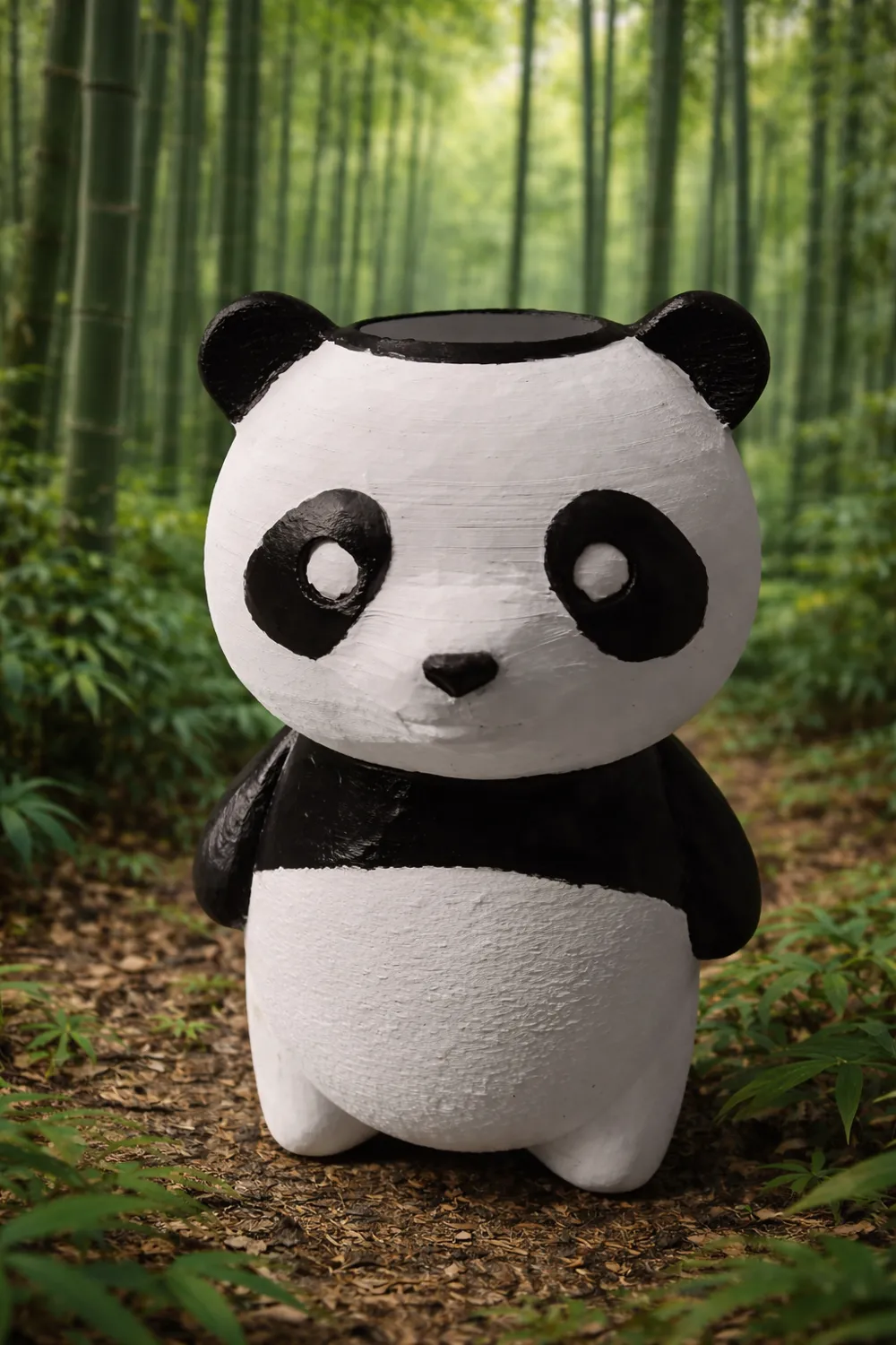 Panda Planter & Desk Organizer - Free 3D Print Model - MakerWorld