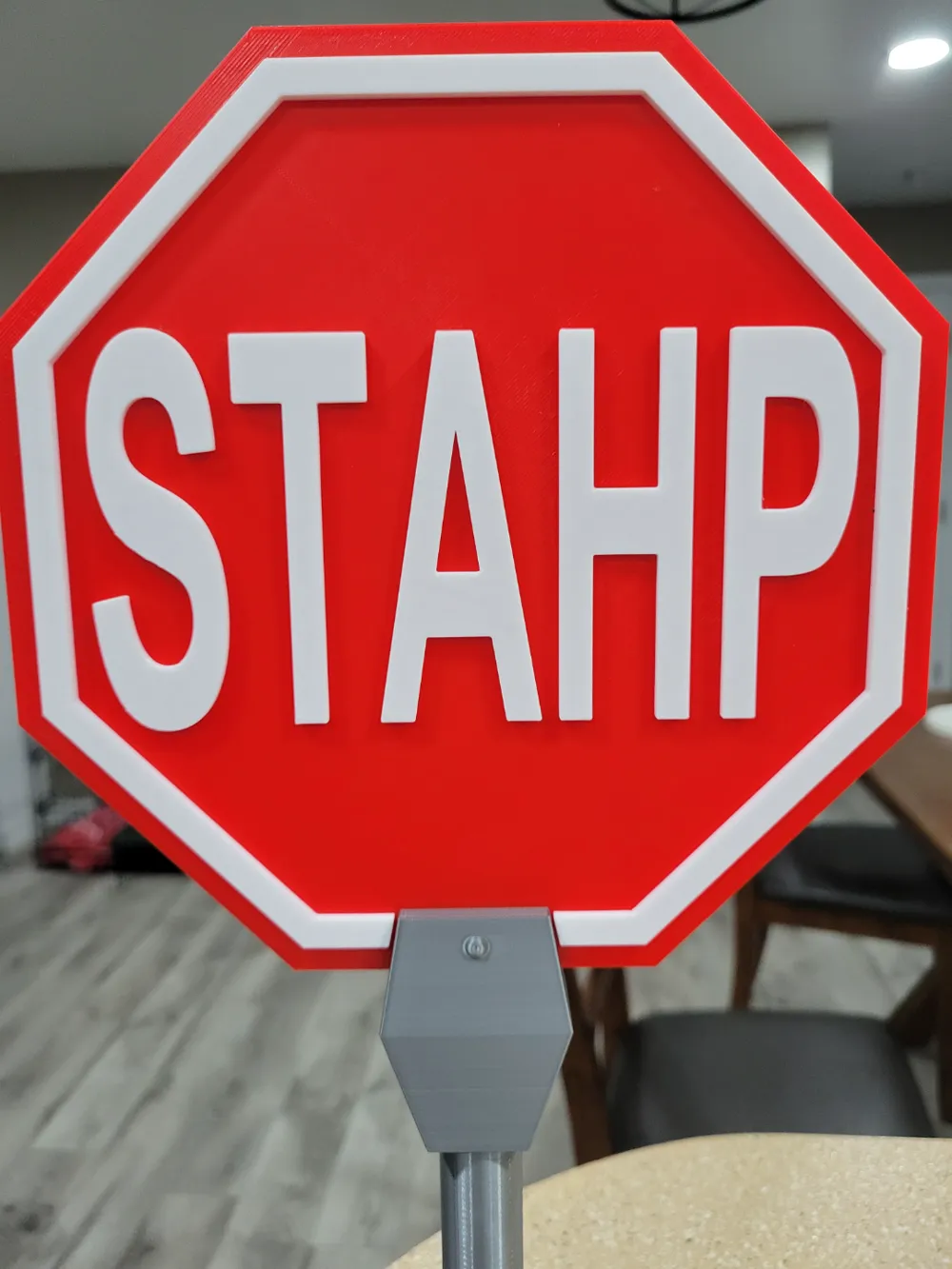 Stahp sign by PBWyo3D MakerWorld: Download Free 3D Models