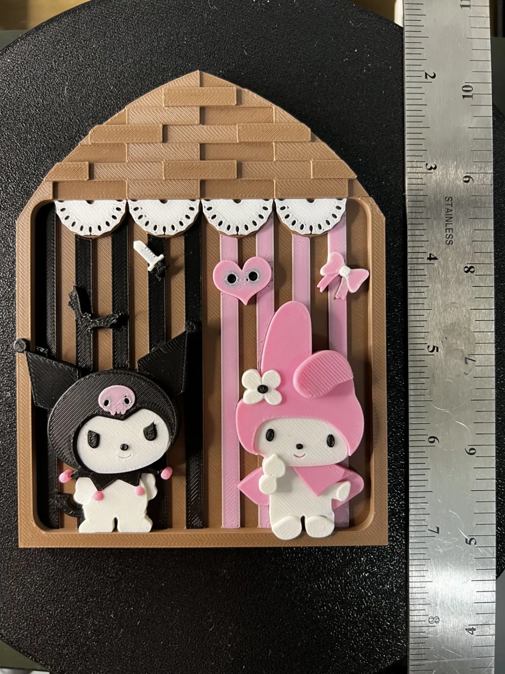 San Rio House, My Melody and Kuromi by ADay - MakerWorld