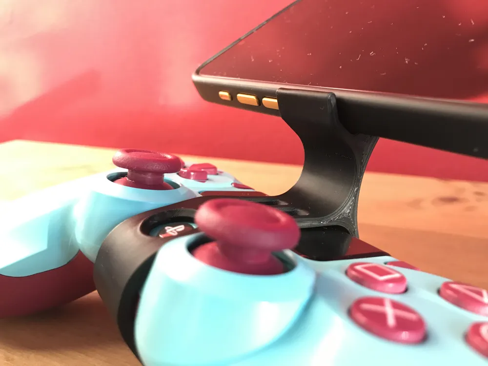 PS4 Controller Phone Mount - Free 3D Print Model - MakerWorld