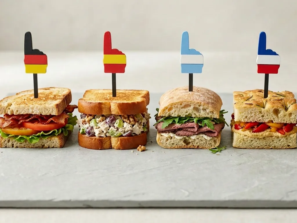 World Cup Sandwich Picks - Free 3D Print Model - MakerWorld