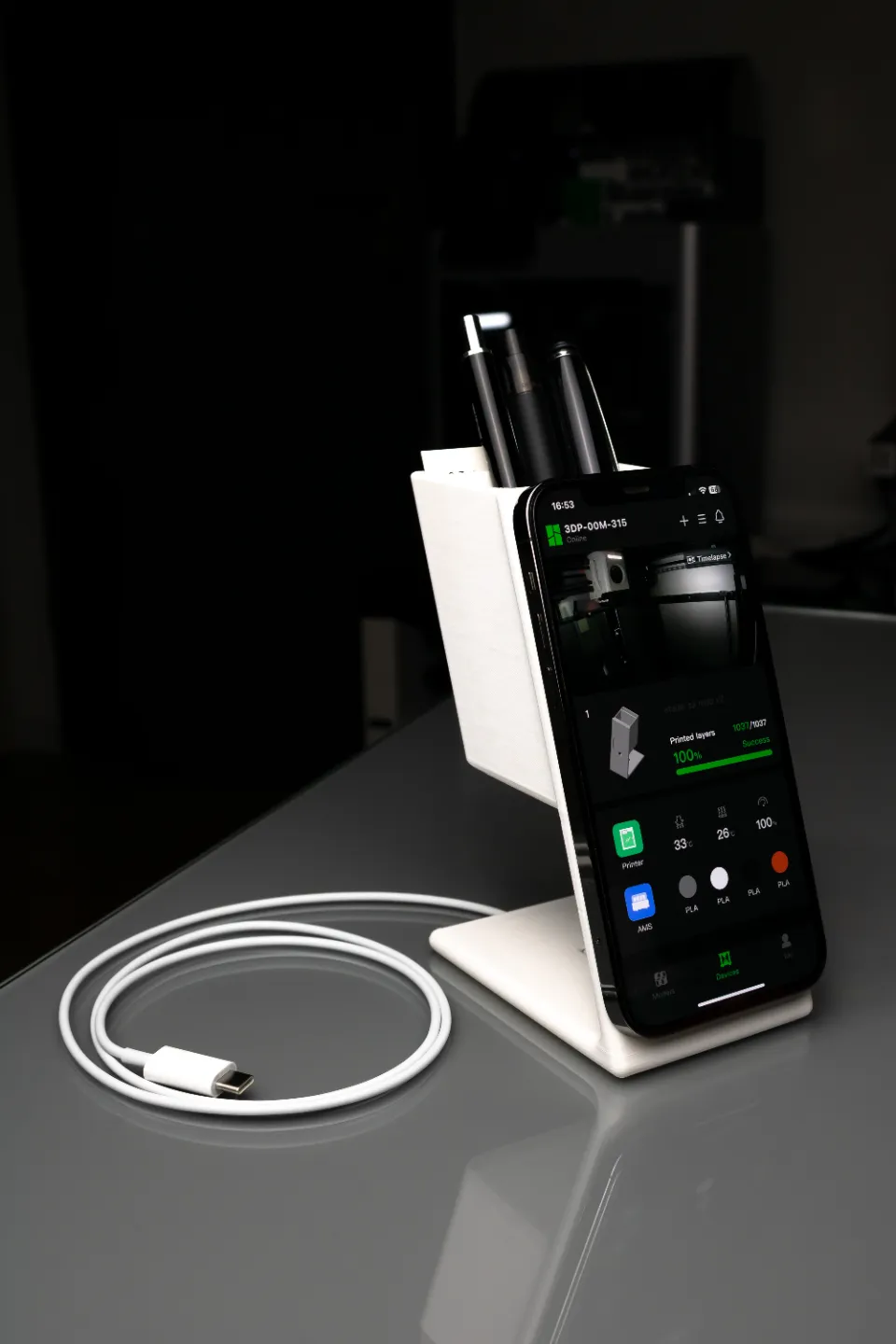 iDesk phone stand by sipura MakerWorld: Download Free 3D Models