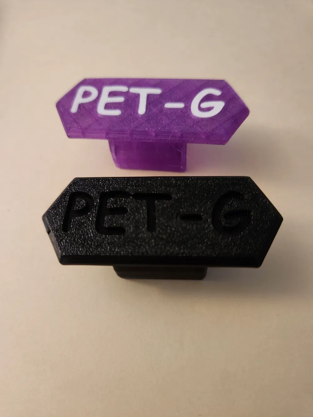 Filament Tags for Spool Shelf 3/4 inch dowel Remixed by Jeff - MakerWorld