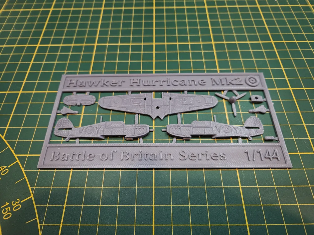 Hurricane CardKit 1/144 Battle of Britain Series by arctyrus - MakerWorld