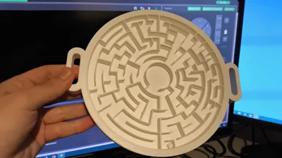 Maze game by Chua MakerWorld: Download Free 3D Models