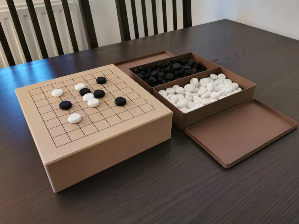 Portable Go Set by Rob Manders MakerWorld: Download Free 3D Models