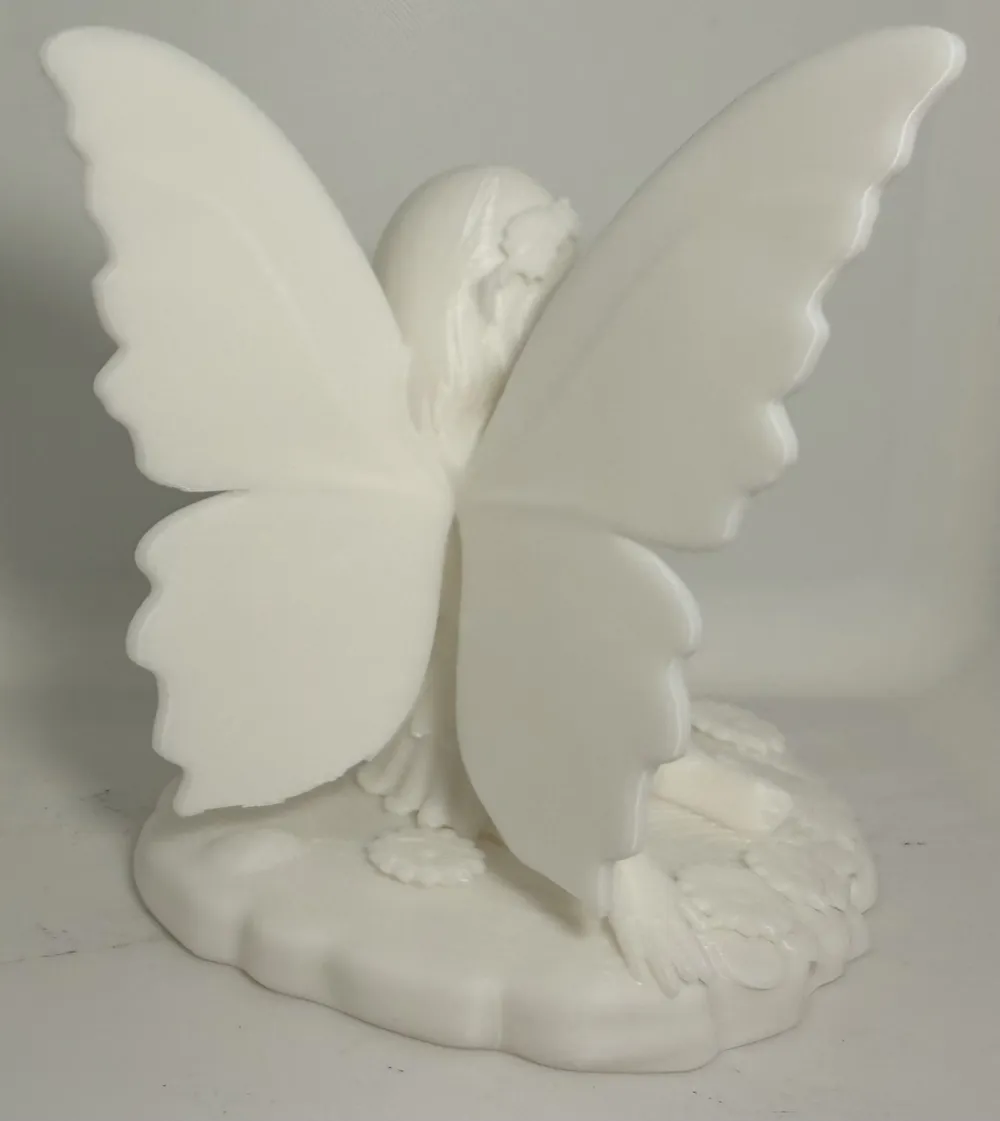 Garden Fairy Resting with Arms Back - Free 3D Print Model - MakerWorld