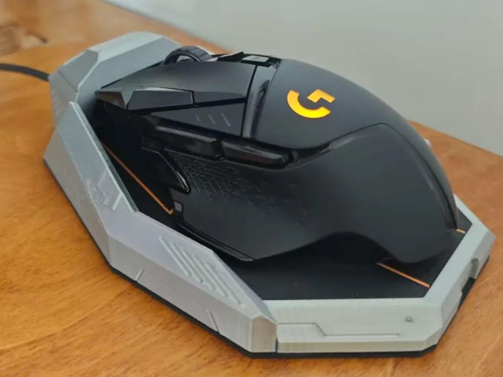 G502 Wireless Mouse Charging Dock - Free 3D Print Model - MakerWorld