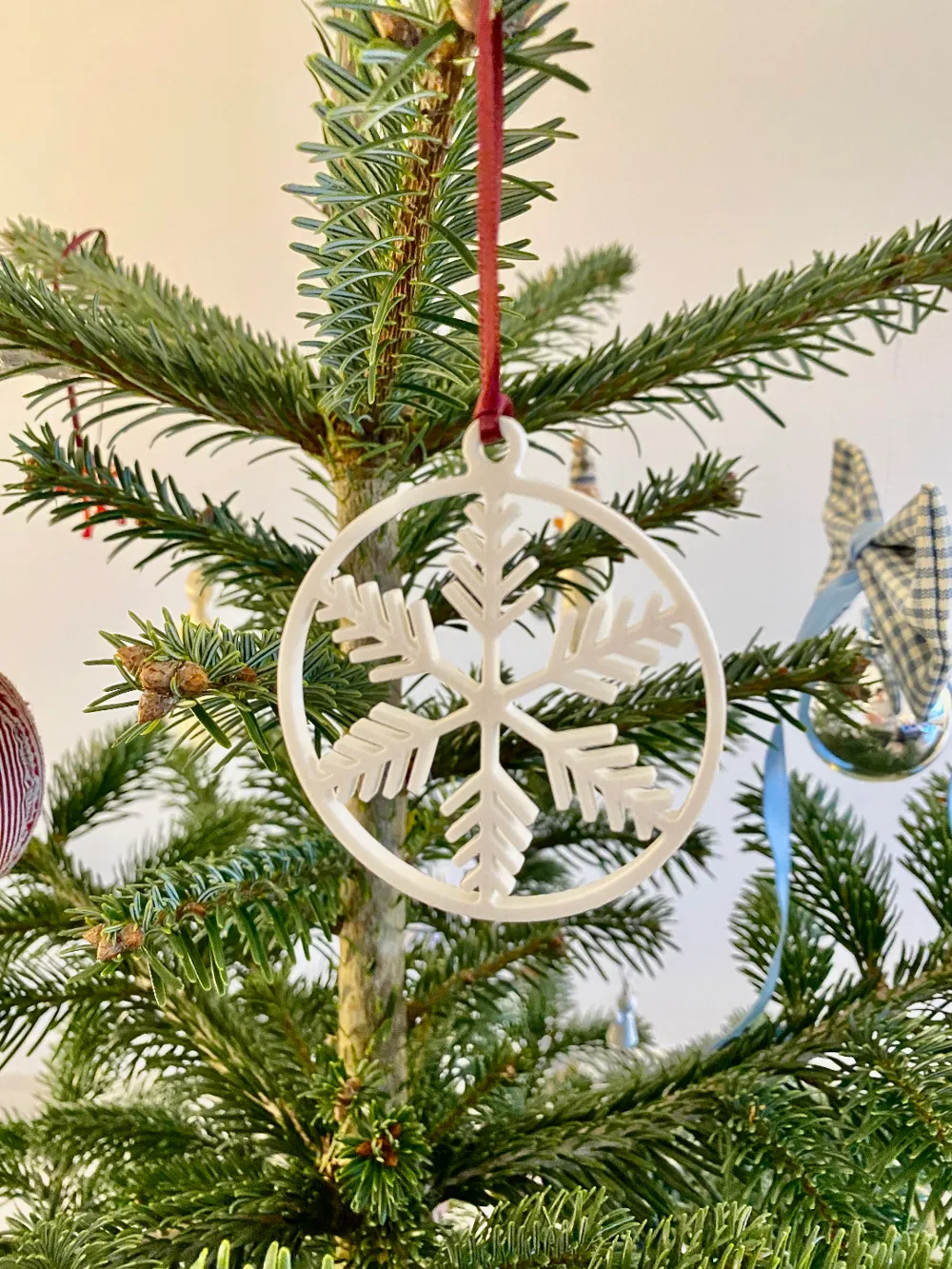 Snowflake Ornaments for Christmas Tree (6 different Designs) by Make 3D ...