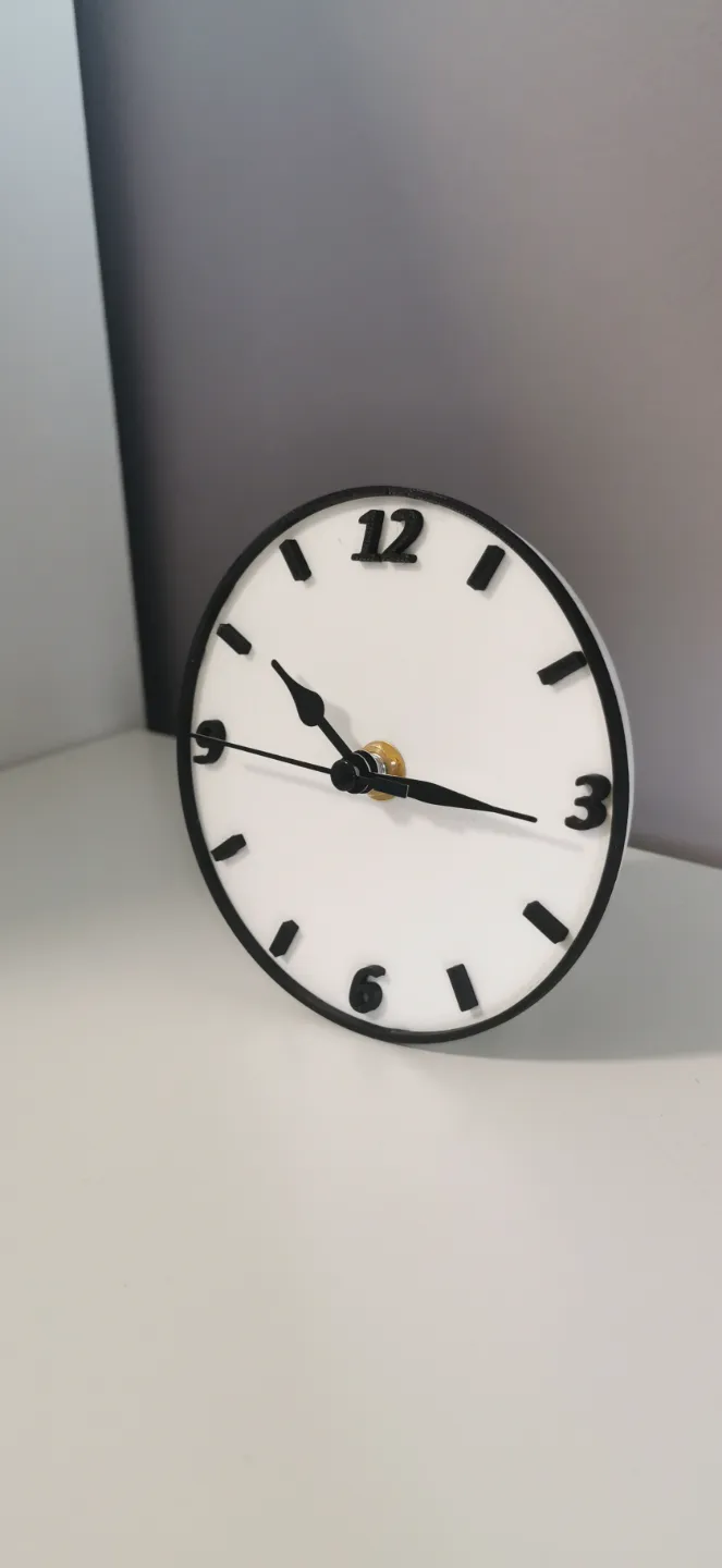 Clock Components Kit 011: Simple Design - Free 3D Print Model - MakerWorld