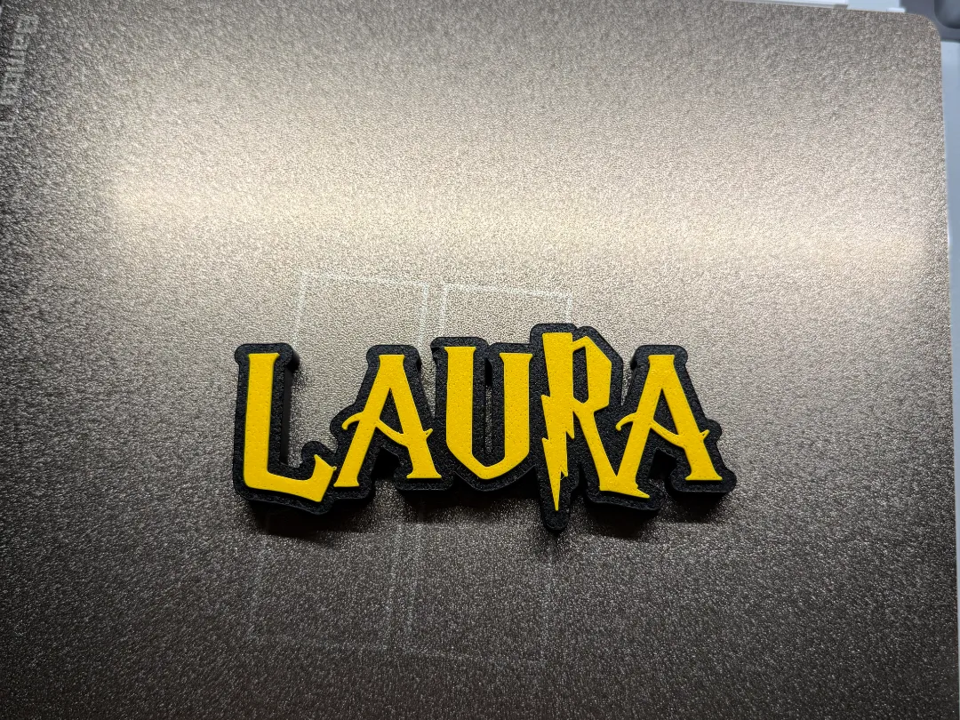 Laura Harry Potter Schrift – Kostenloses 3D-Druckmodell – MakerWorld