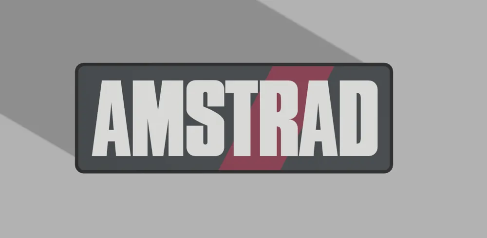 Amstrad Logo Lightbox by KF Designs - MakerWorld