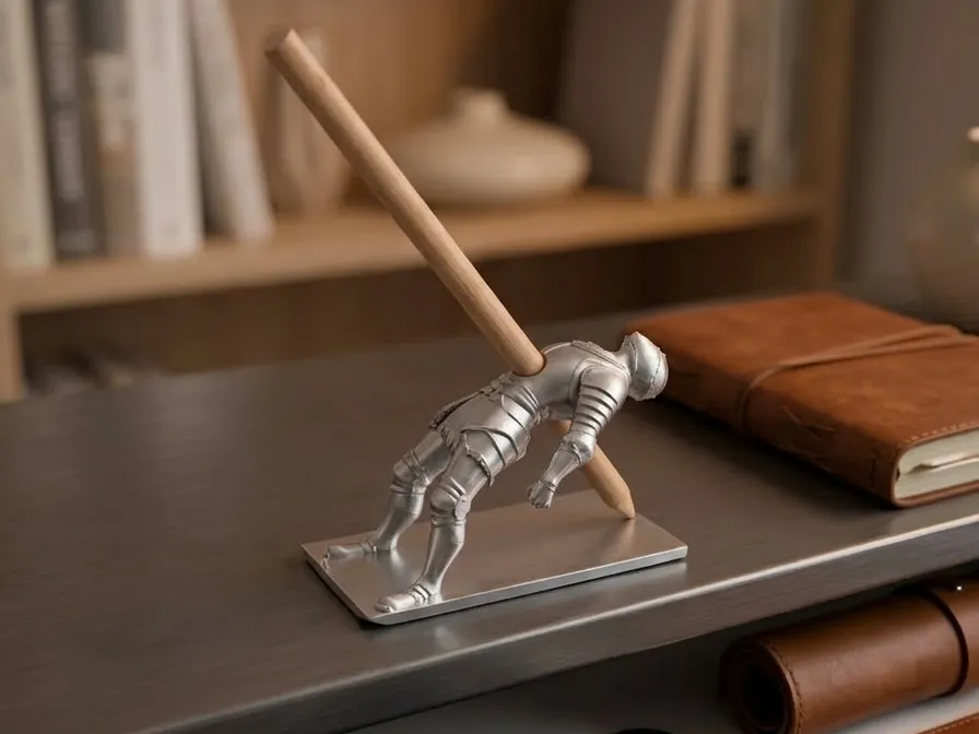Dead Knight Pen Holder – Medieval Desk Organizer - Free 3D Print Model ...