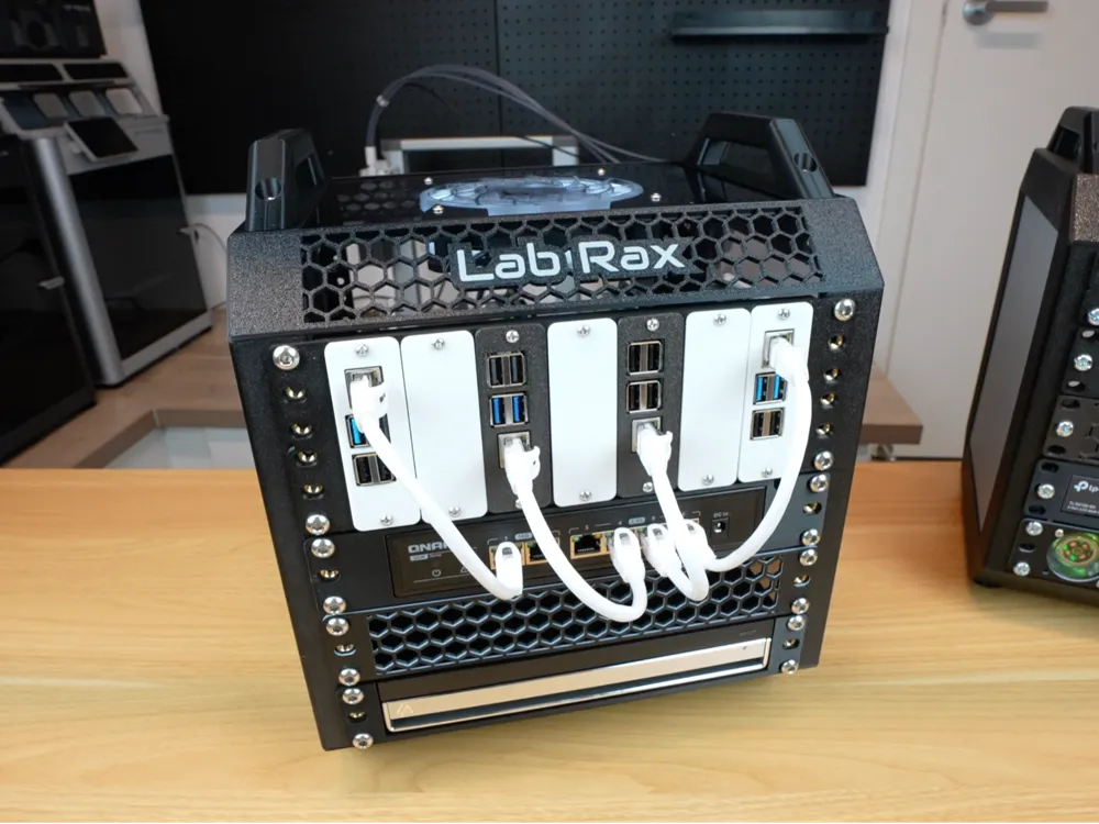 Lab Rax 10" Server Rack - 5U by mklements MakerWorld: Download Free 3D ...