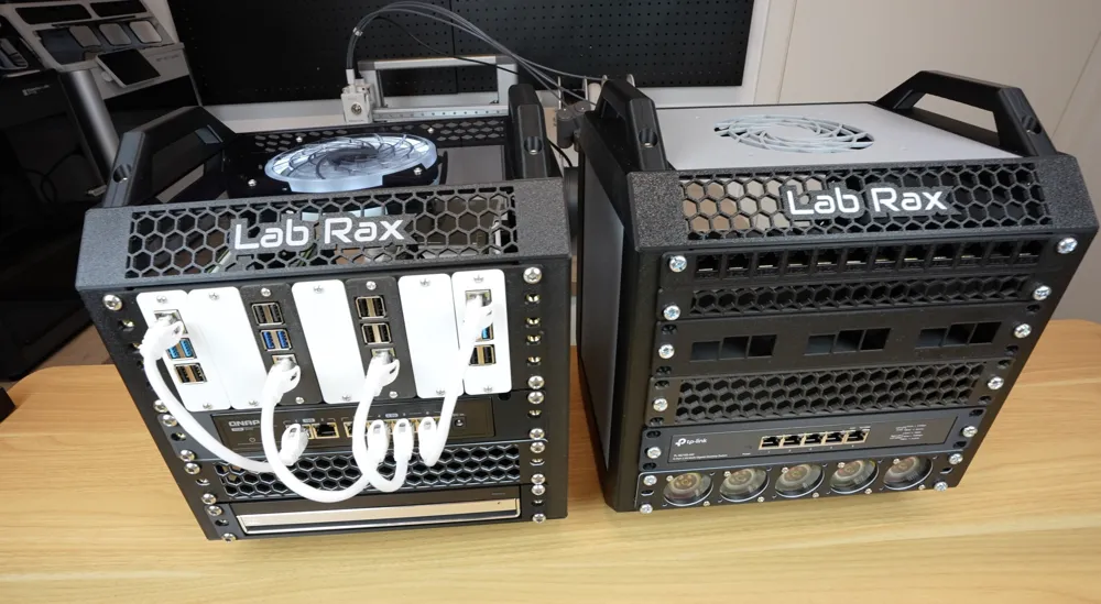 Lab Rax 10" Server Rack - 5U by mklements MakerWorld: Download Free 3D ...