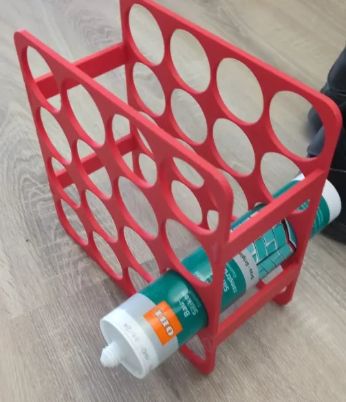 Caulking Tube Shelf for Cylindrical Objects by Tobster093 - MakerWorld