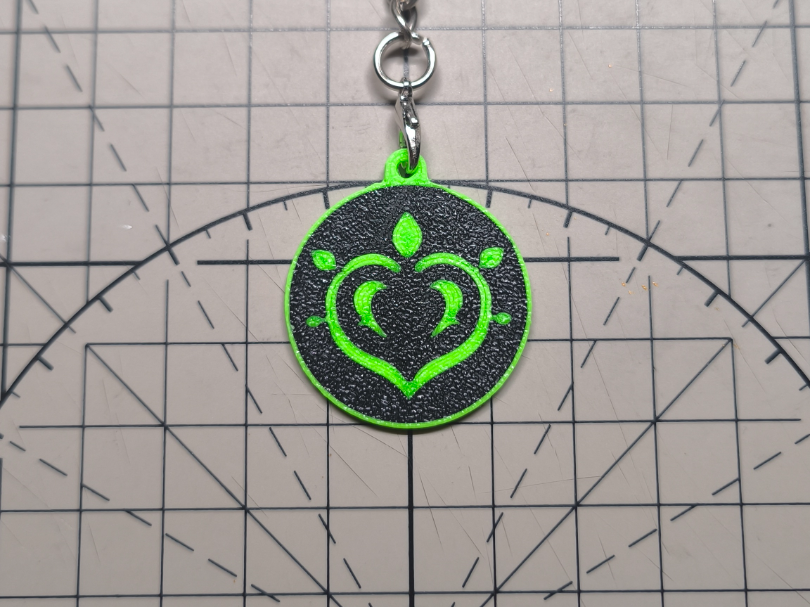 Genshin Impact Dendro Keychain by STARGAZER975 MakerWorld: Download ...
