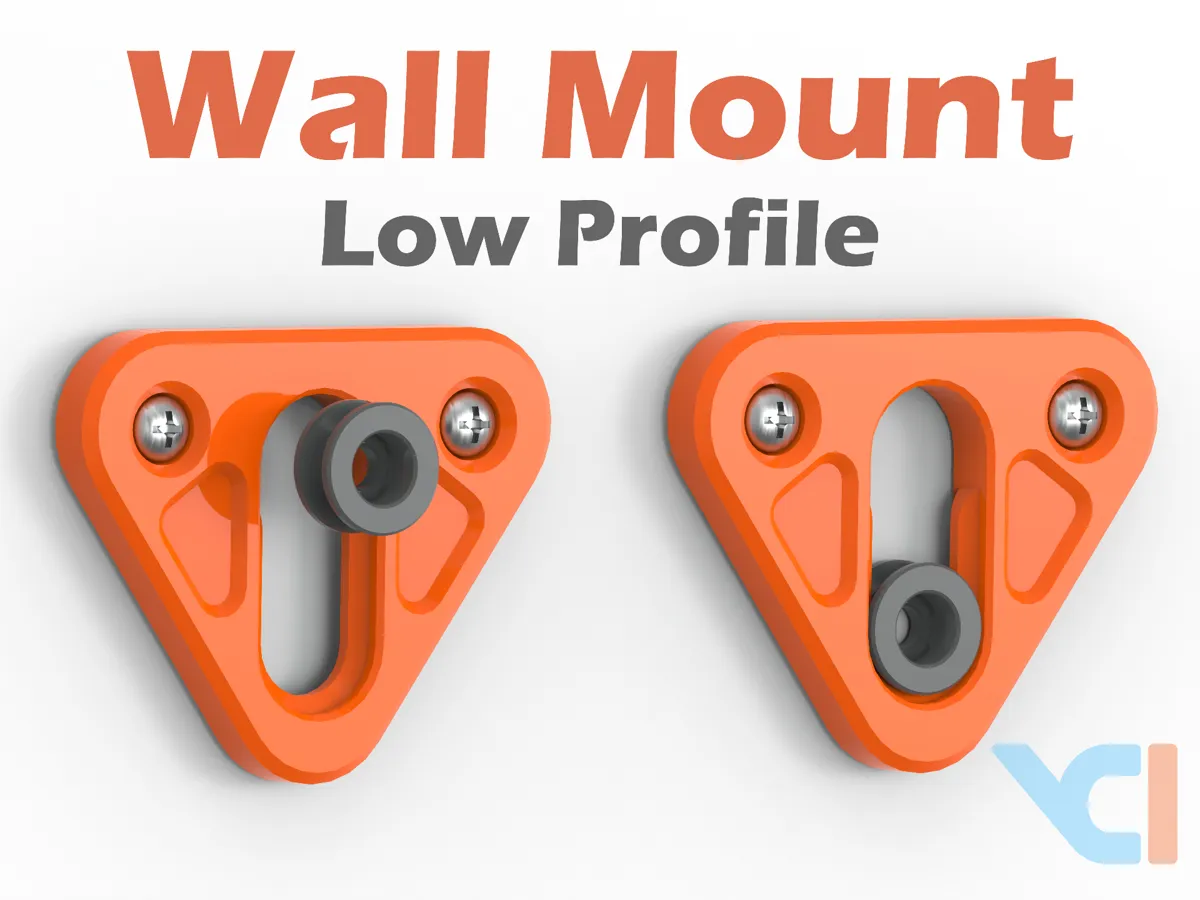 Low Profile Wall Mount by VC_design MakerWorld: Download Free 3D Models