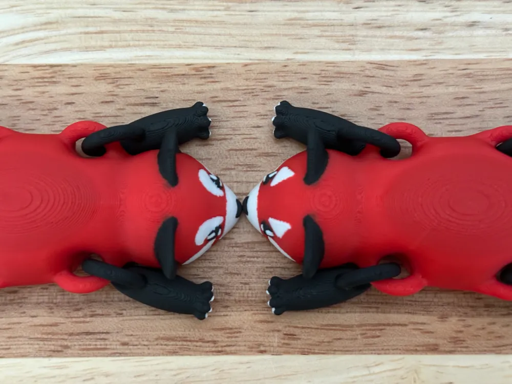 Articulated Red Panda Flexi - Free 3D Print Model - MakerWorld