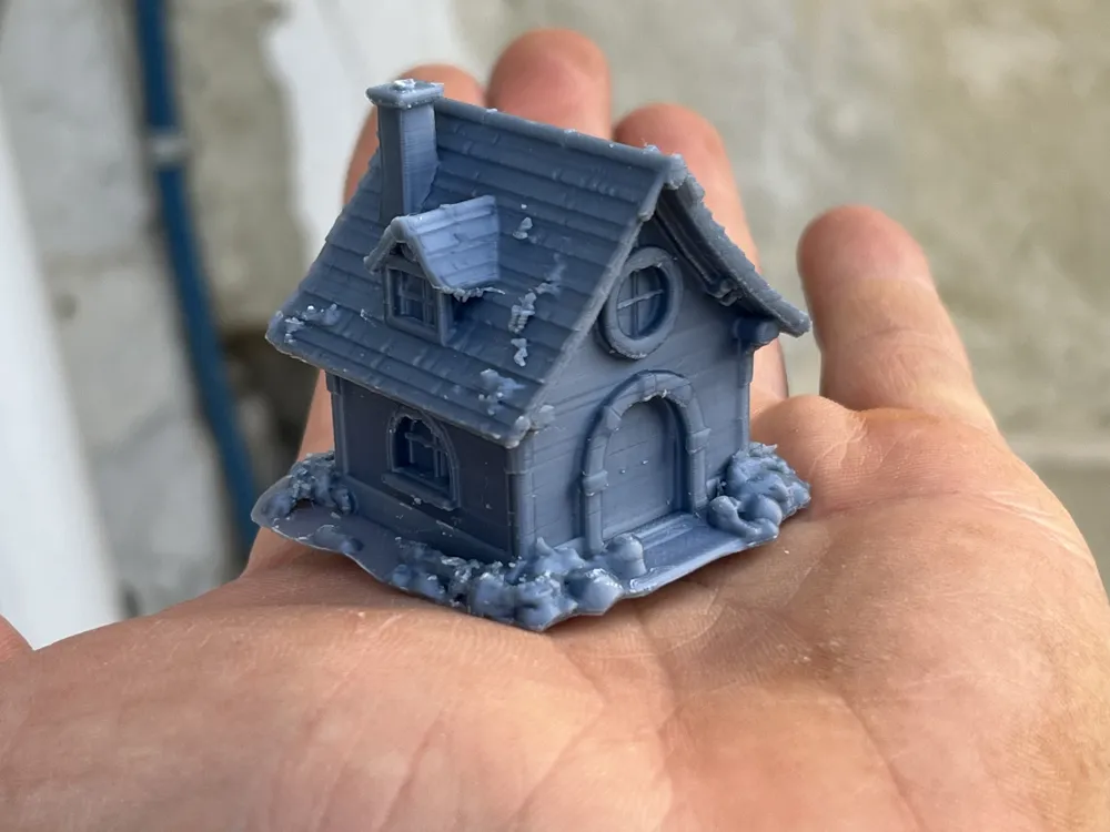 miniature medieval house 4 by lagalerylab - MakerWorld