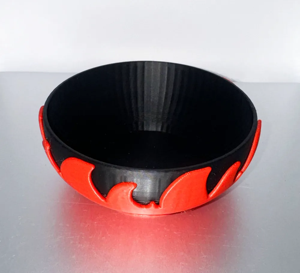 Sea Waves Decorative Candle or Potpourri Bowl by Kopp3D - MakerWorld