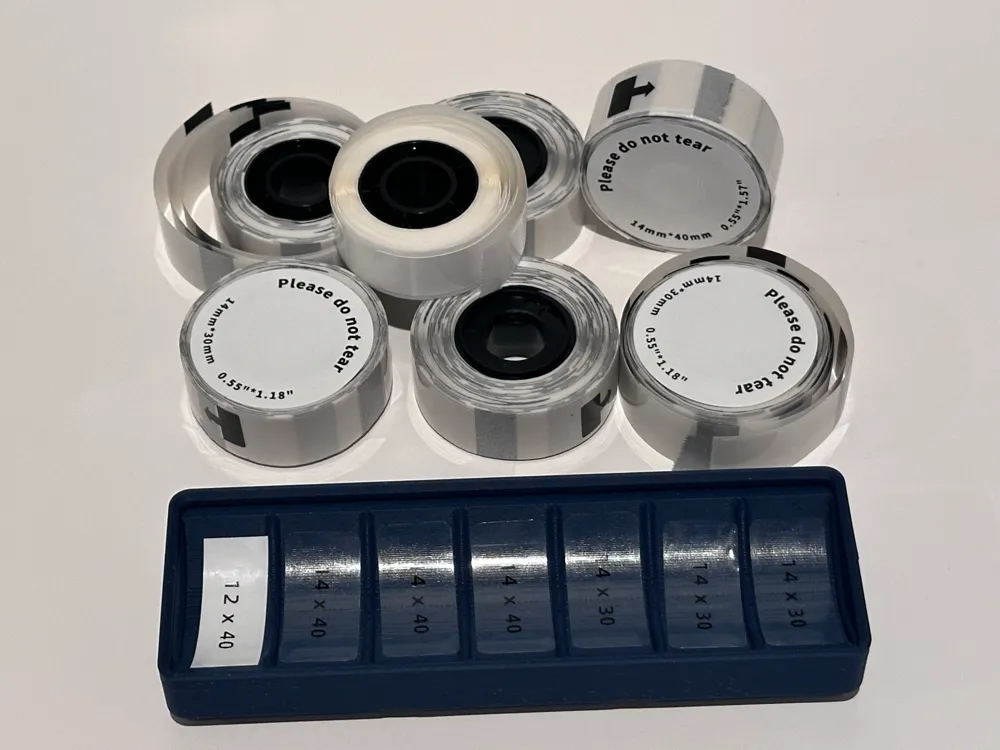 Gridfinity D30 Label Holder by FatCat - MakerWorld