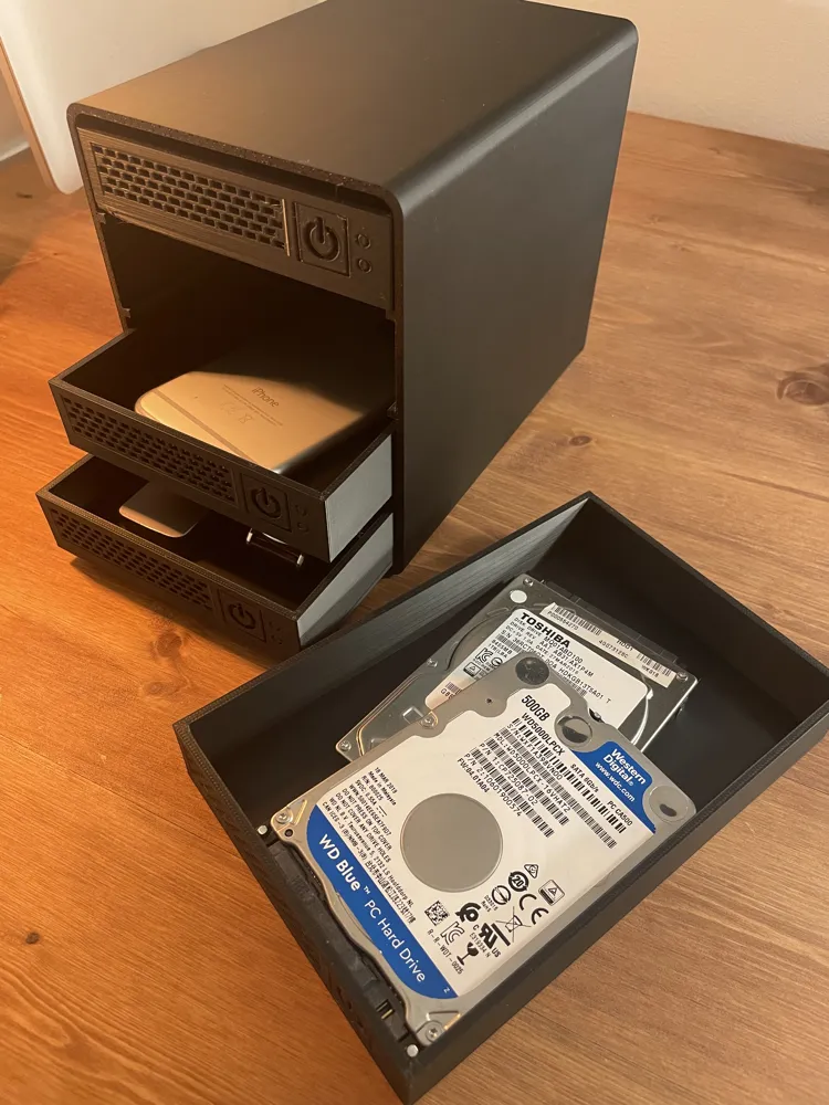 HDD Storage Box by NYAAAAN MakerWorld: Download Free 3D Models