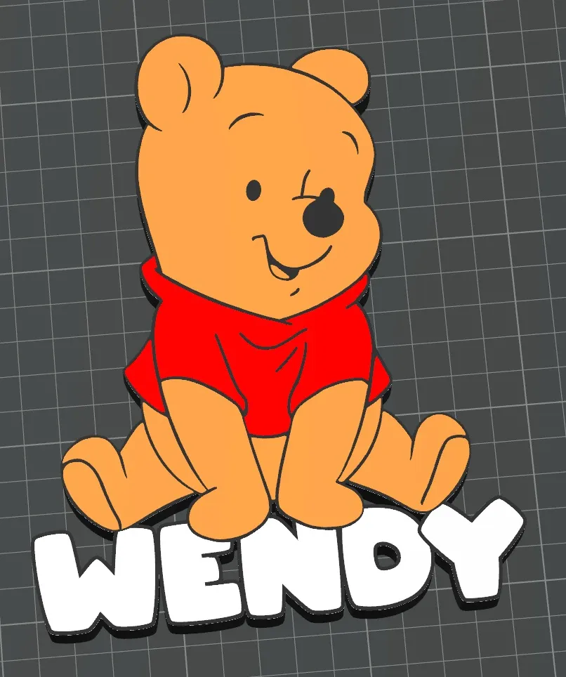 Winnie the Pooh - Wendy by davinchi20 - MakerWorld