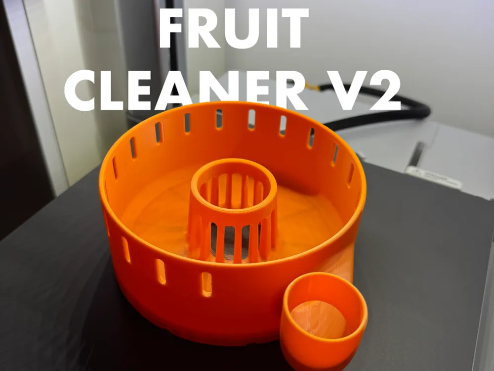 Fruit Cleaner V2 by Andre4 MakerWorld: Download Free 3D Models