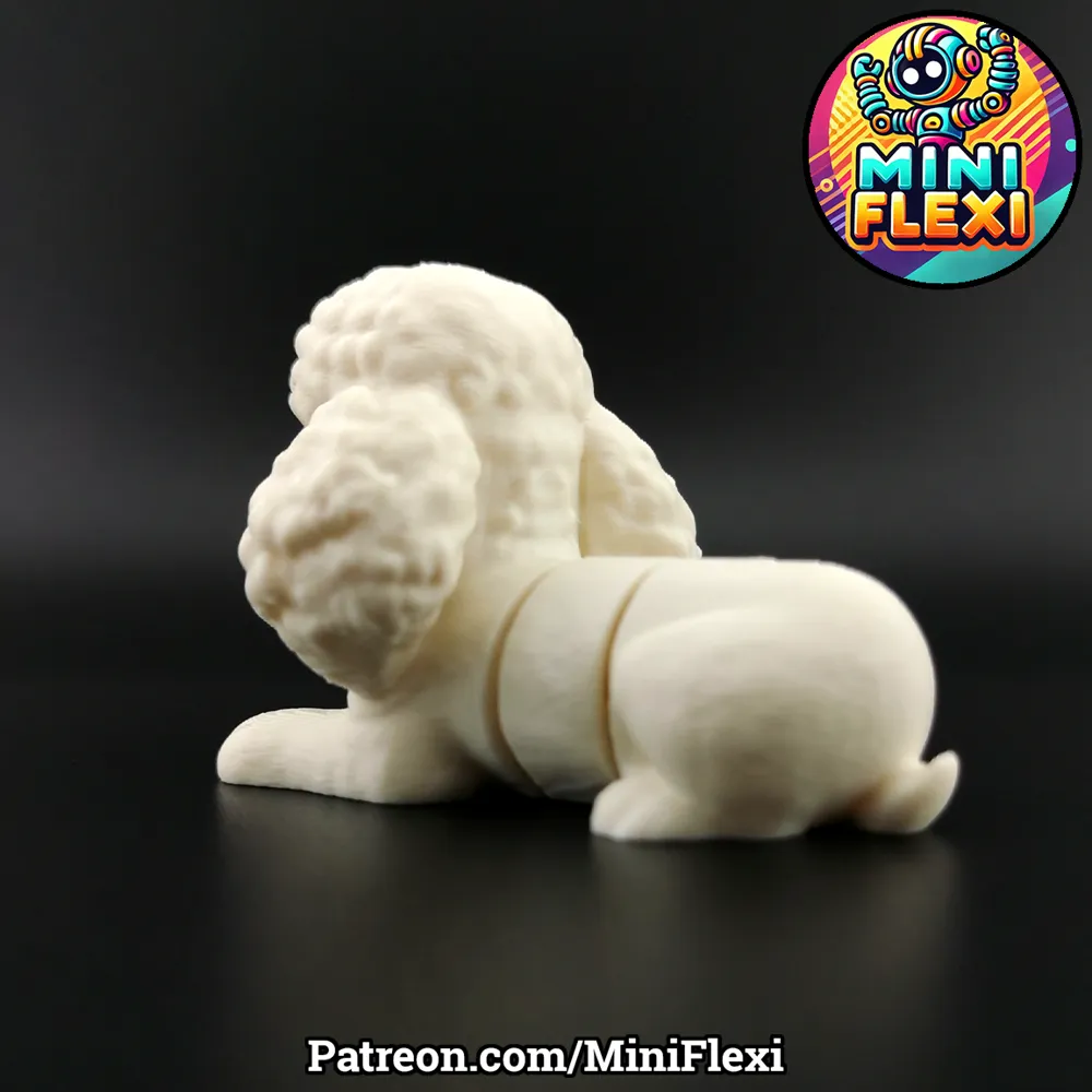 Mini Flexi Poodle - No Support Articulated by Mini Flexi MakerWorld: Download Free 3D Models