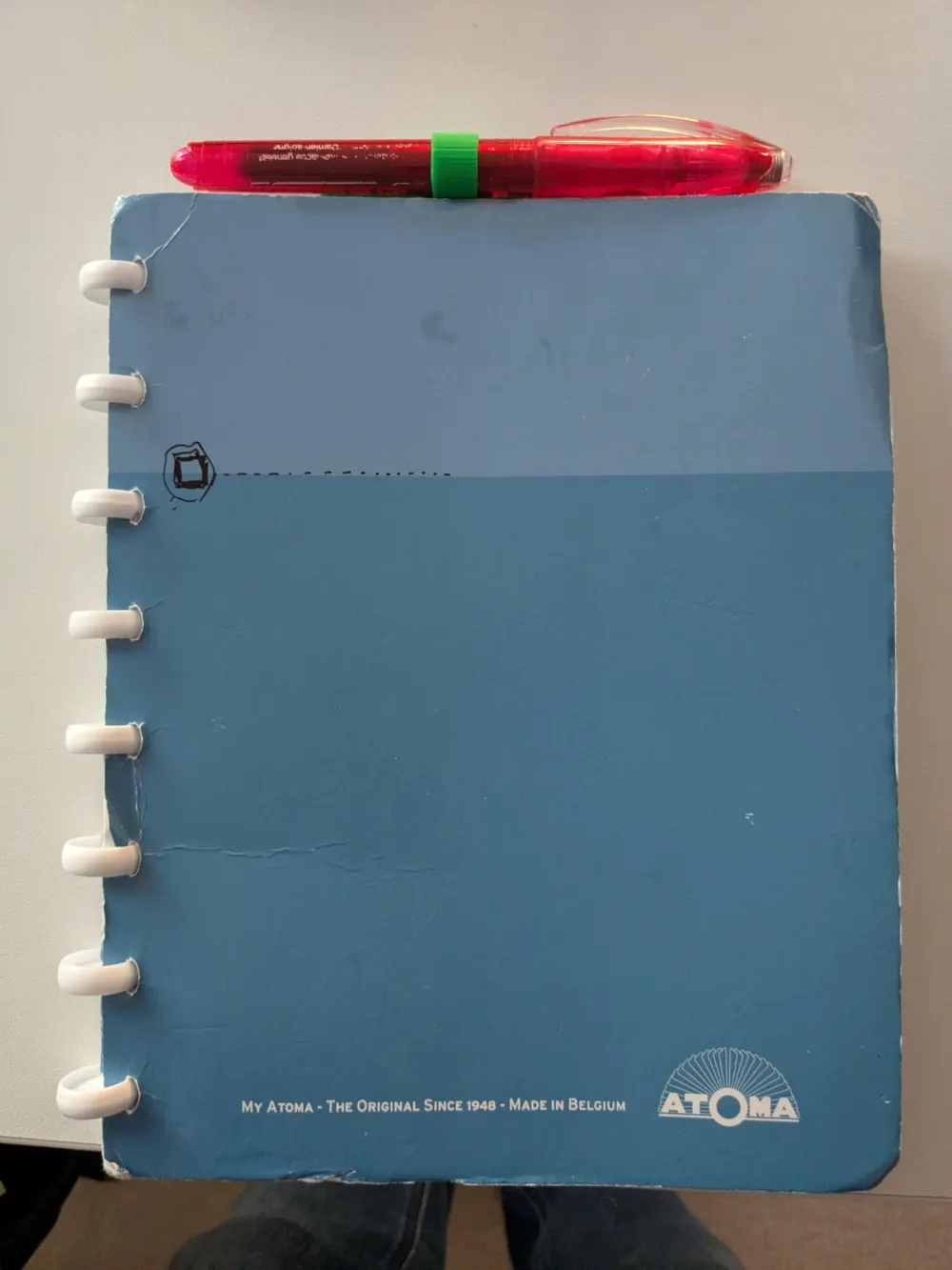 Atoma notebook pen holder by muhkuh - MakerWorld