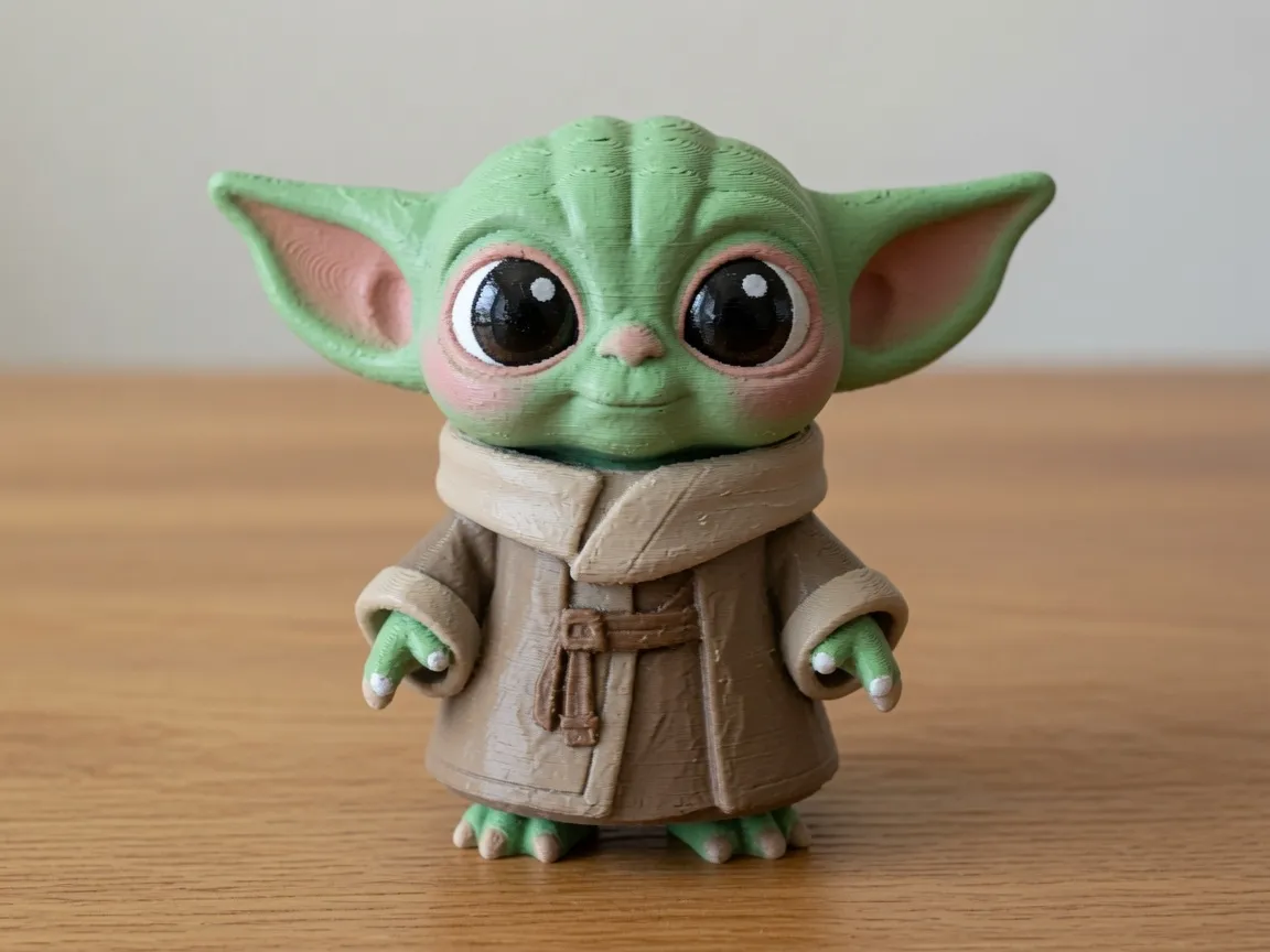 Grogu Mini Figure | Star Wars - Free 3D Print Model - MakerWorld