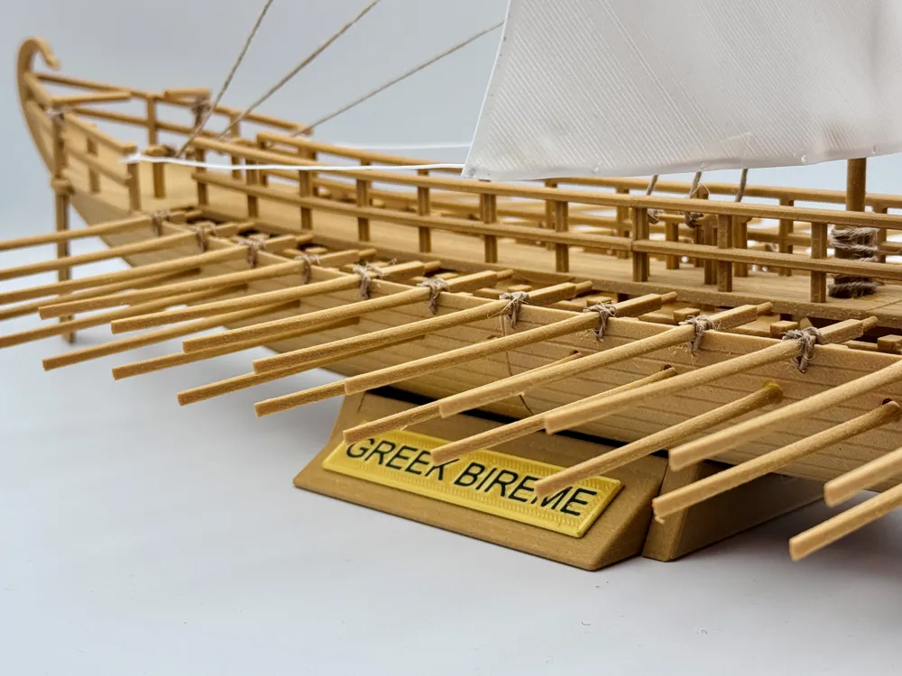 Greek Bireme – Warship of Ancient Greece by Math & Katy MakerWorld ...
