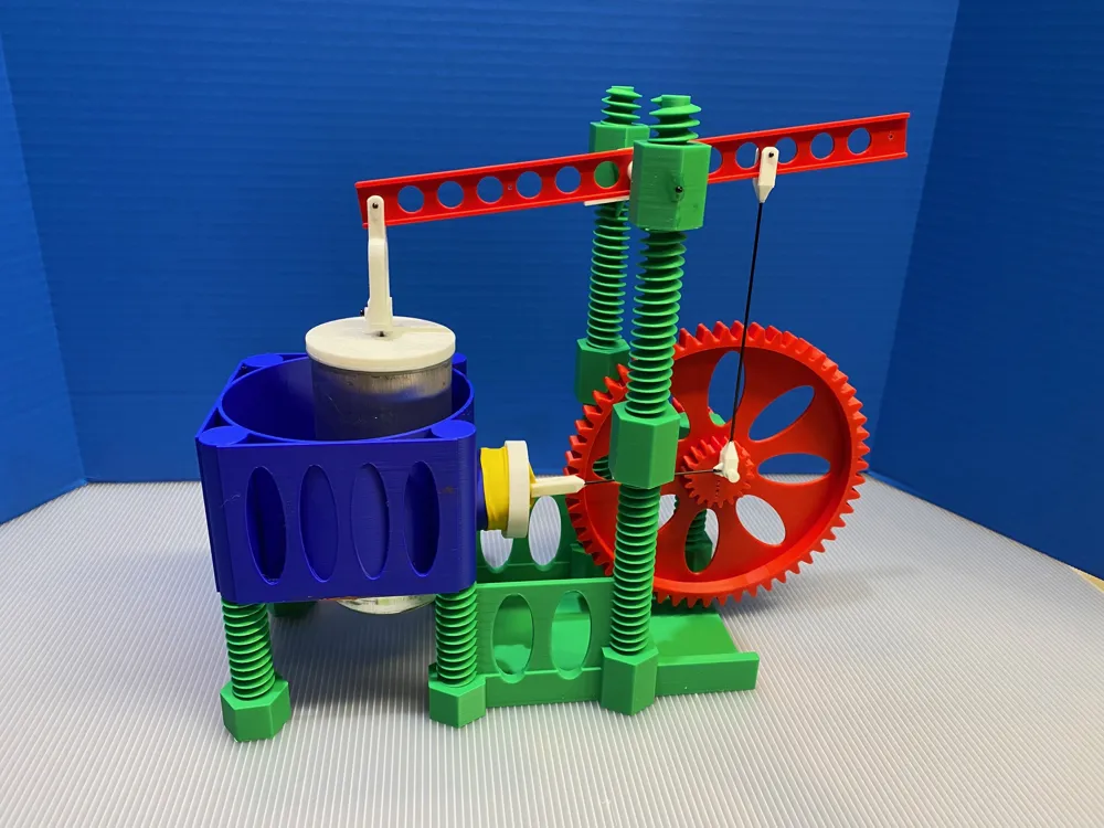 Walking Beam Stirling Engine - Free 3D Print Model - MakerWorld