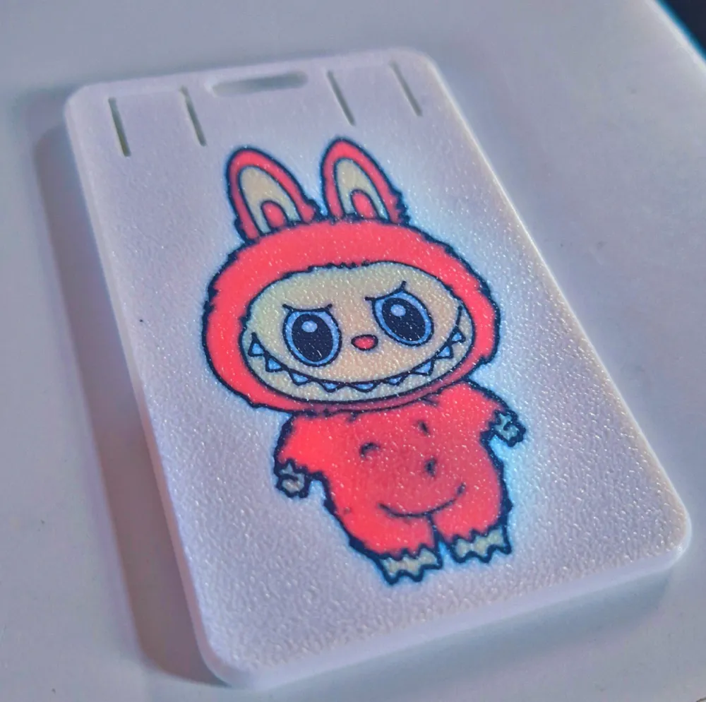 Labubuu ID Badge Holder - Travel Pass - Bank Card by SA3D Designs ...