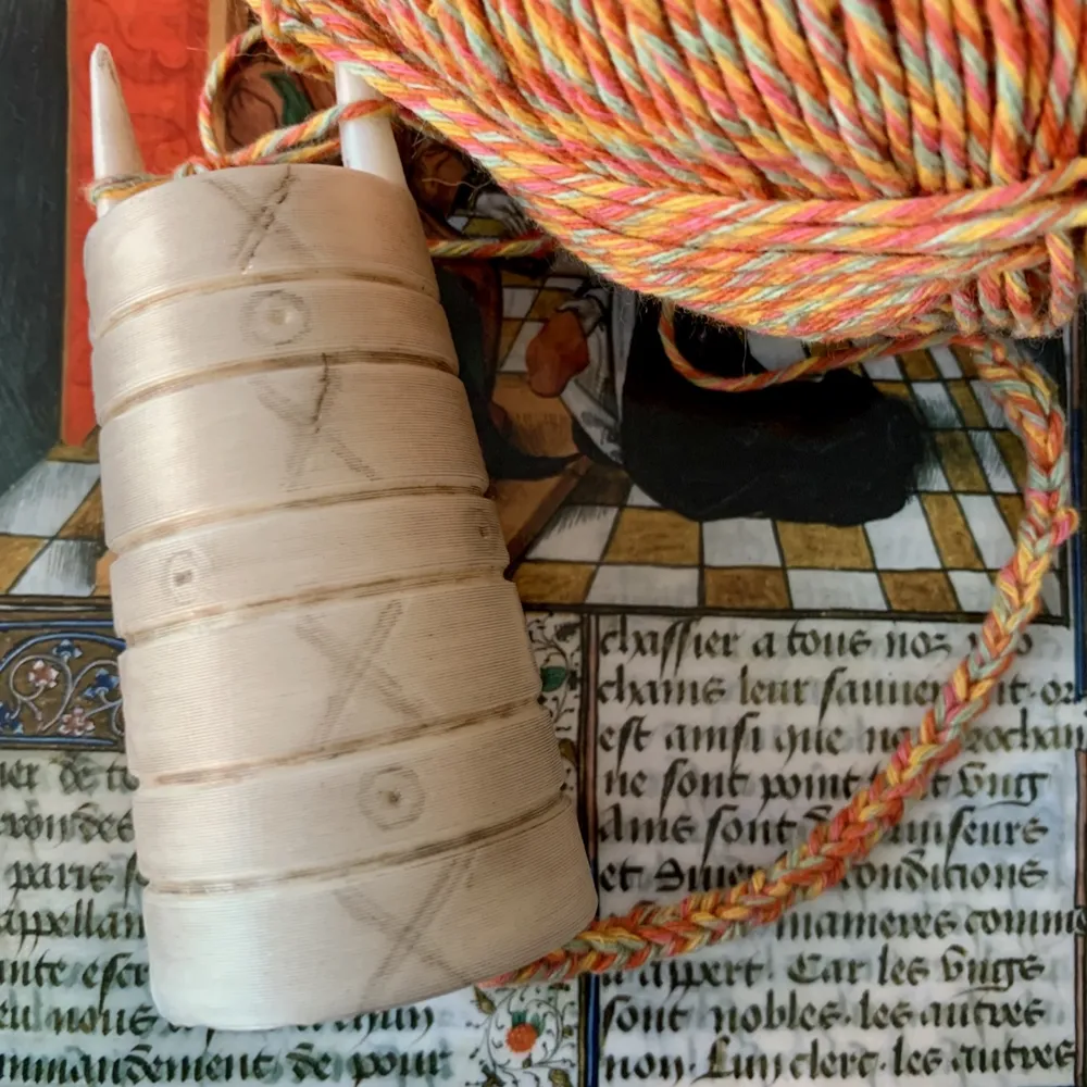 Medieval lucet/knitting fork/cordmaking tool v.2 by litlnemo MakerWorld ...