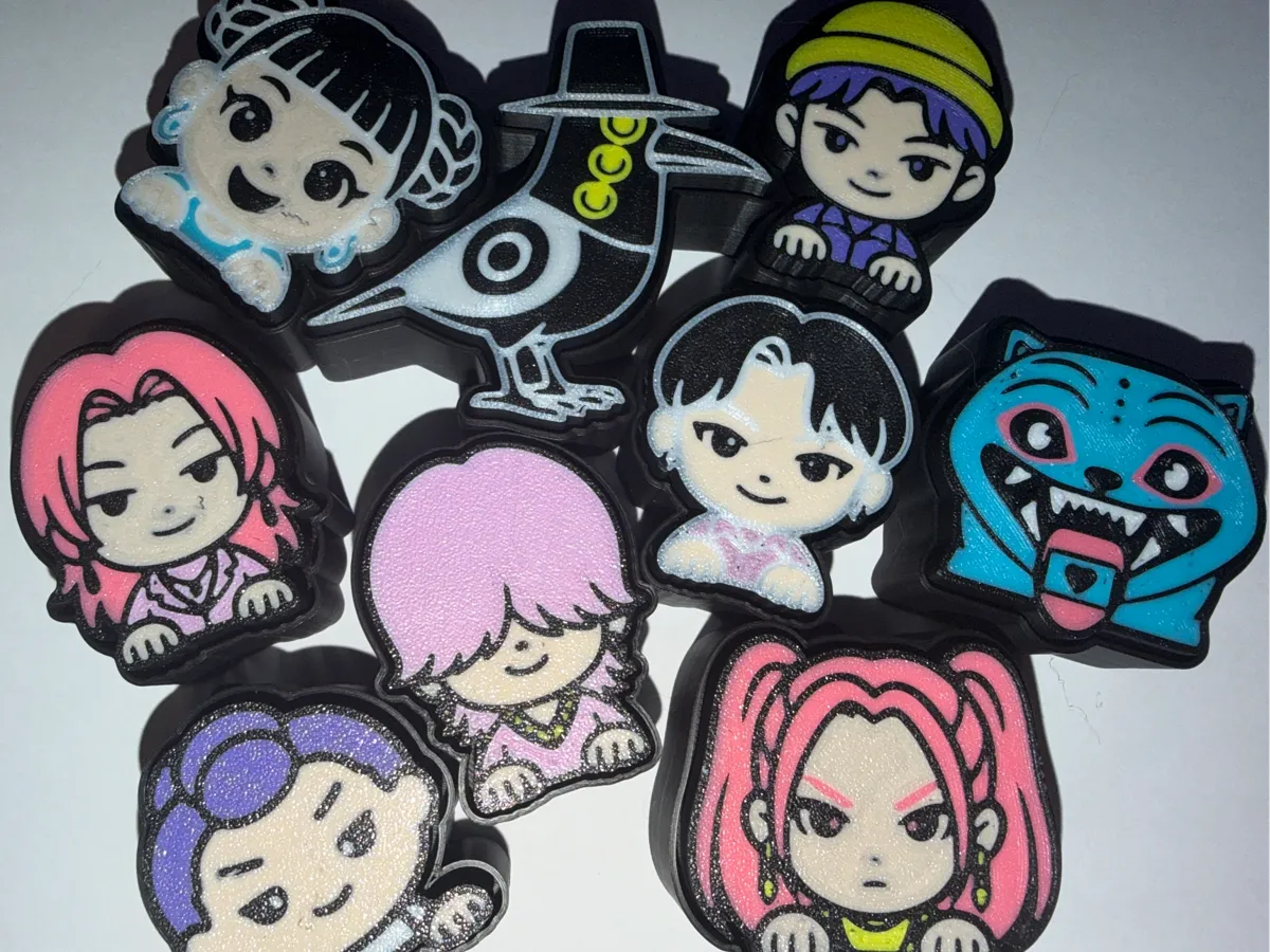 Clickers anti-stress Démon K-pop par Kirkr6 MakerWorld : Téléchargez ...