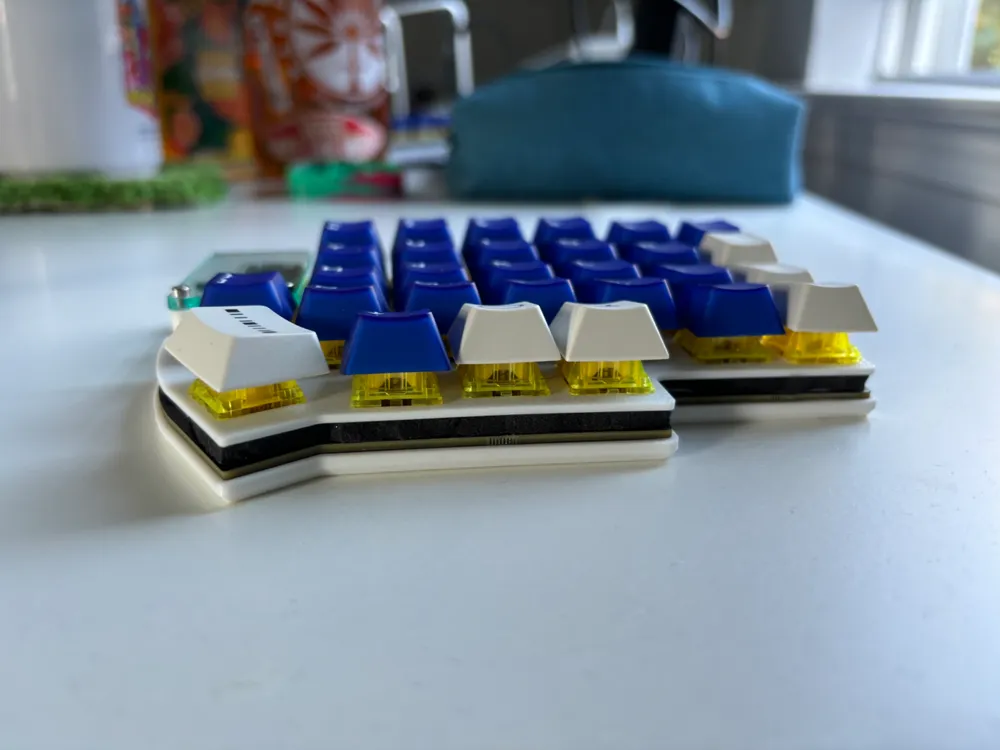 Lily 58 Typeractive Low Profile Case MX Spacing by Eris - MakerWorld