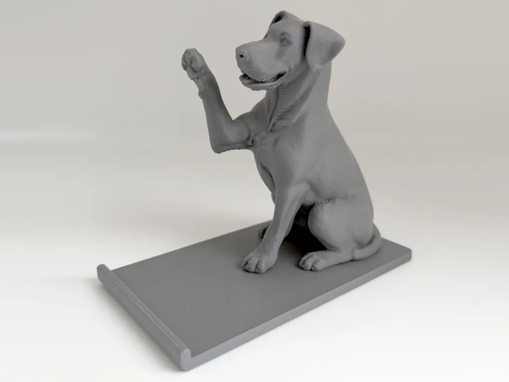 Great Dane Cellphone/Talbet Holder - Free 3D Print Model - MakerWorld