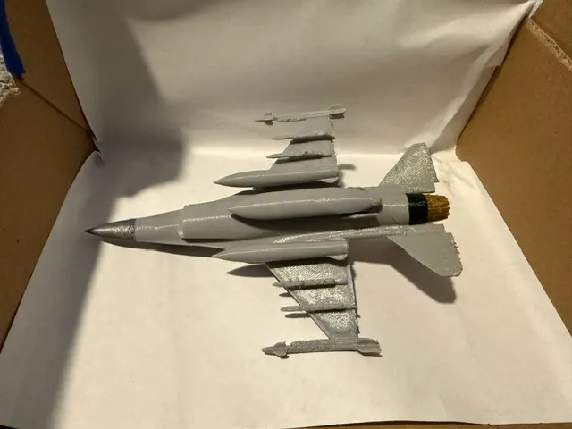 F-16 Beast Mode Colored - Free 3D Print Model - MakerWorld