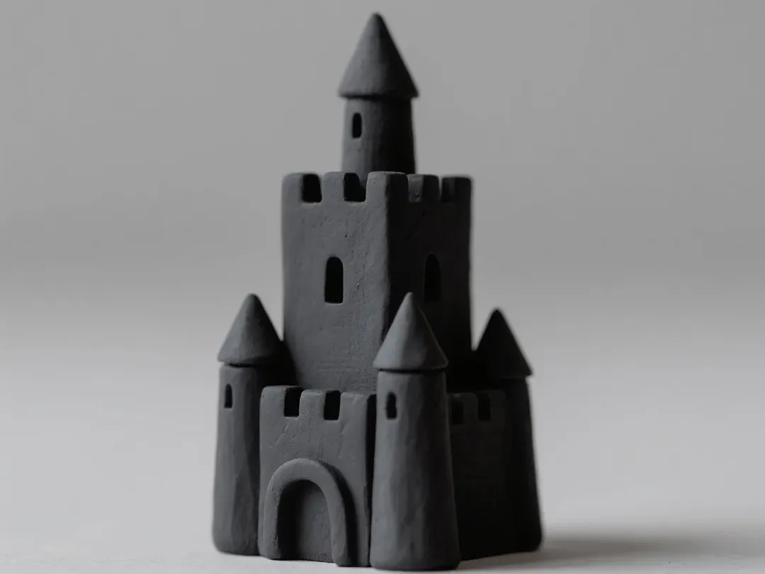 Castle Ornament - Free 3D Print Model - MakerWorld