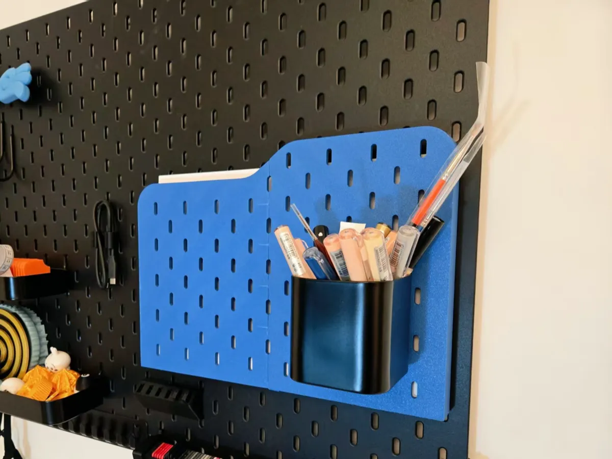 A4 Paper File Folder - Skadis Pegboard - Expandable - Free 3D Print ...