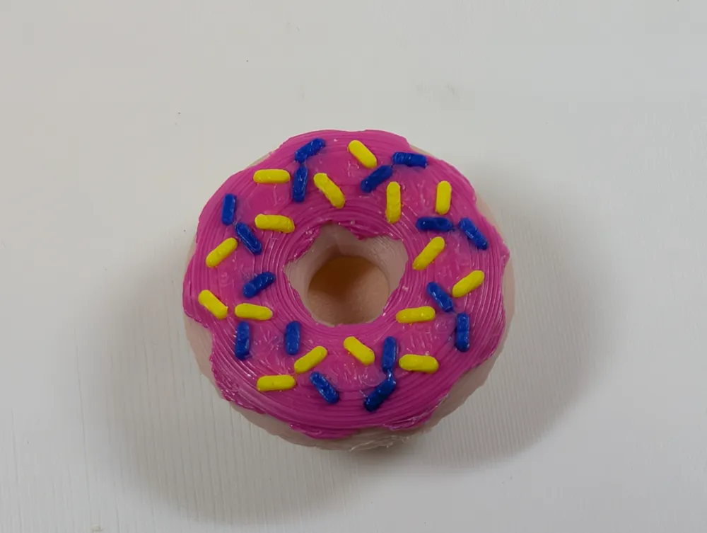 Simpsons Donut Croc Shoe Charm (Jibbitz) by sidbarret007 MakerWorld ...