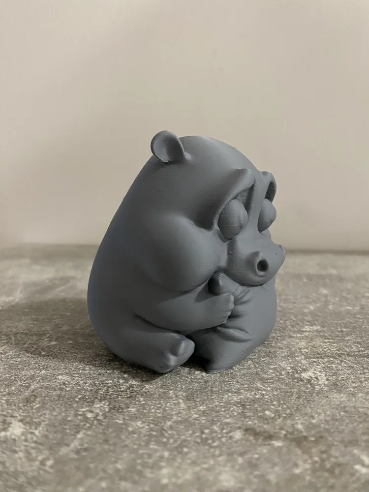 Sad little Baby Hippo by Pedderick Designs MakerWorld: Download Free 3D ...